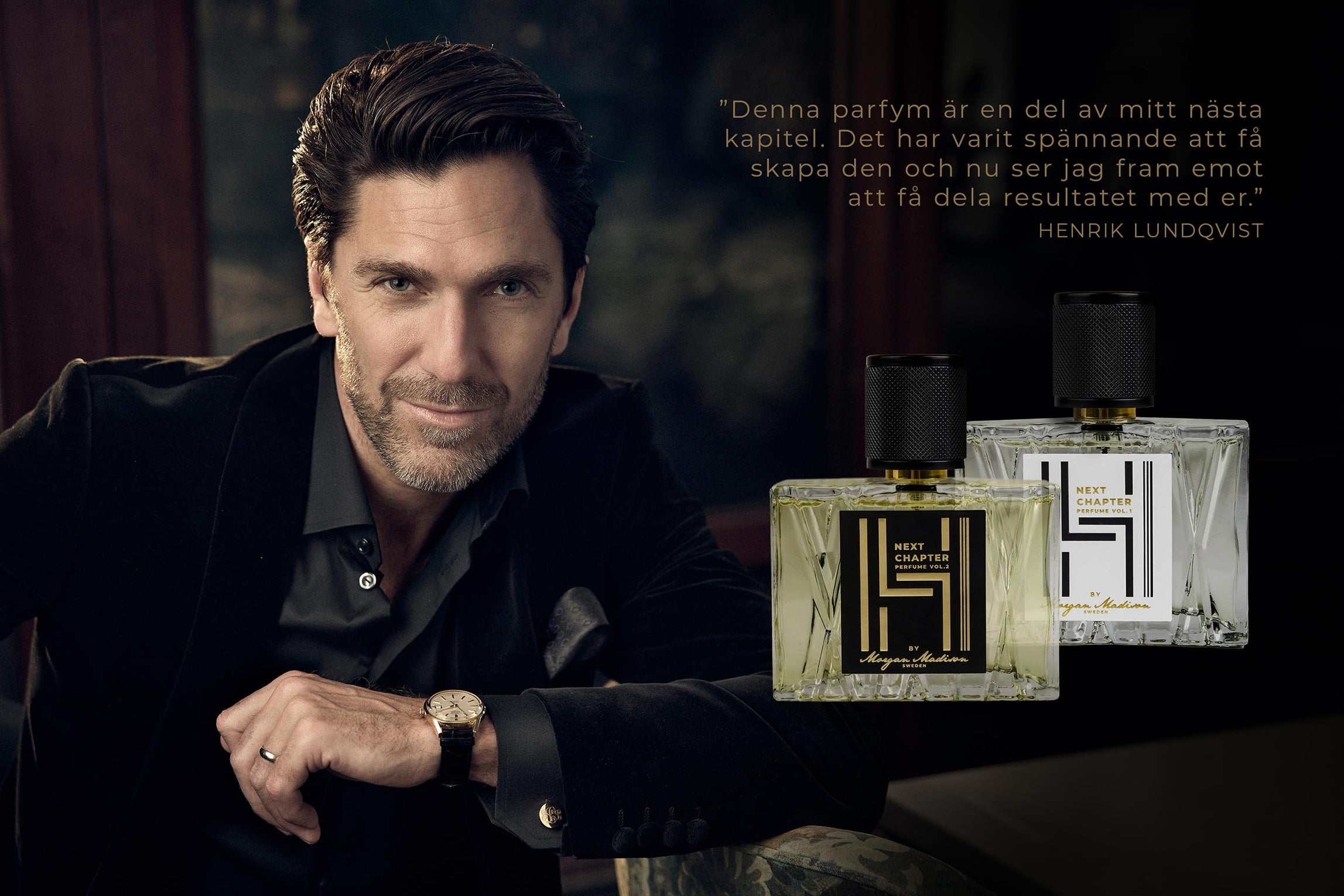 Henrik Lundqvist Next Chapter parfymer från Morgan Madison